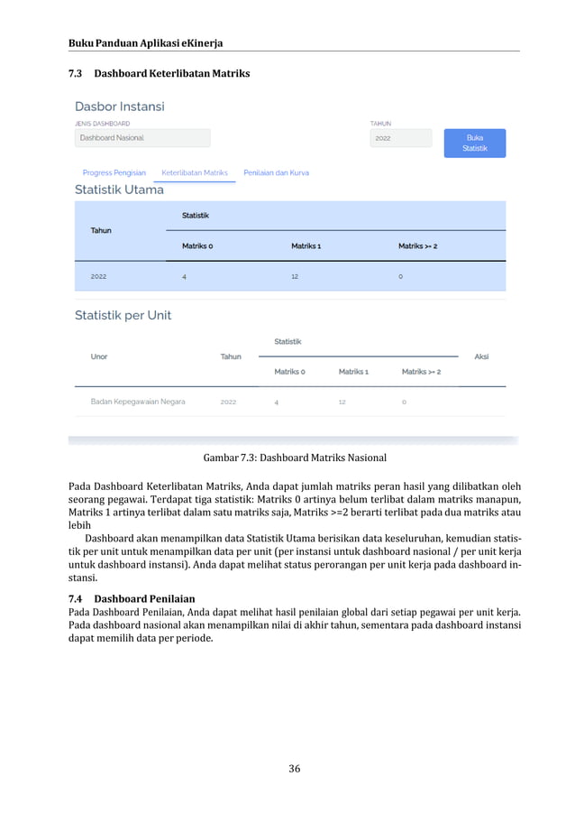 Buku Panduan Aplikasi eKinerja | PDF