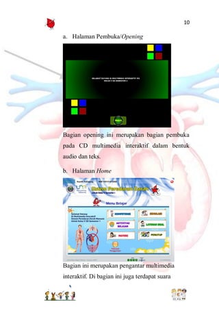 Buku petunjuk pemanfaatan media CD interaktif | PDF