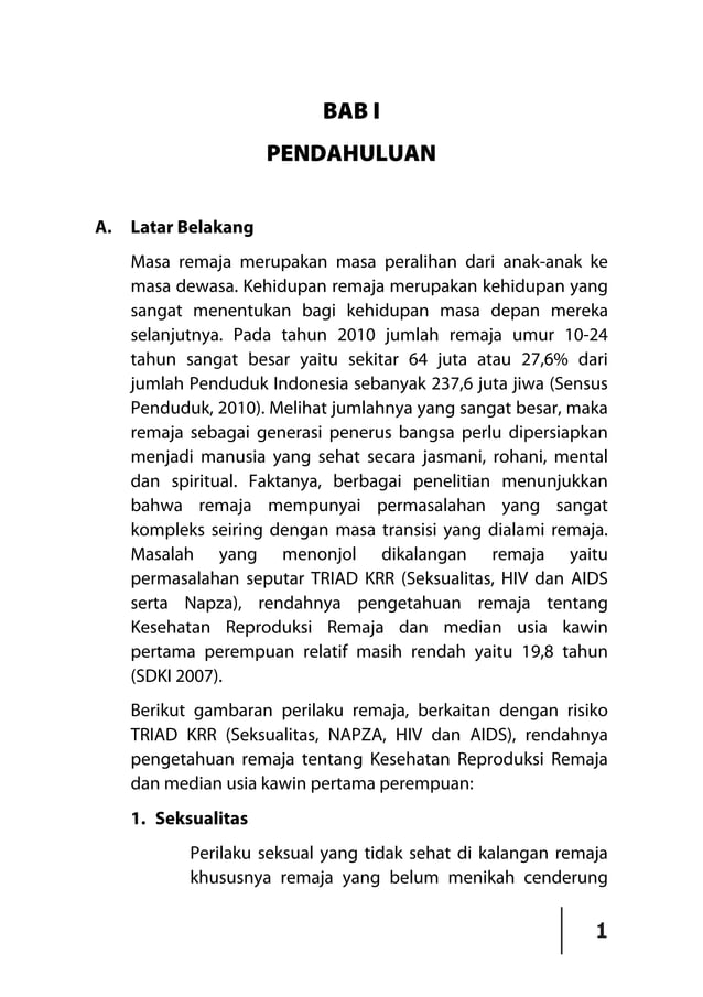 Buku PIK-Remaja | PDF