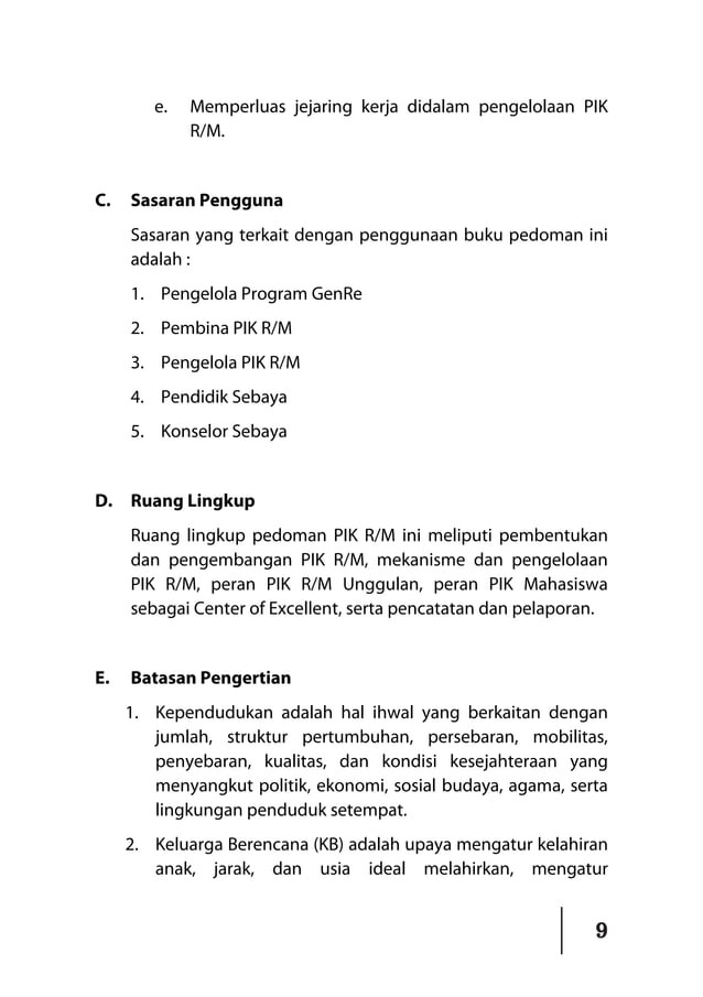 Buku PIK-Remaja | PDF