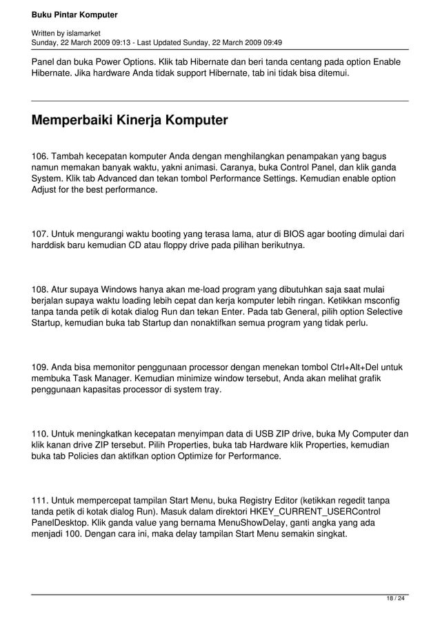 Buku pintar komputer | PDF
