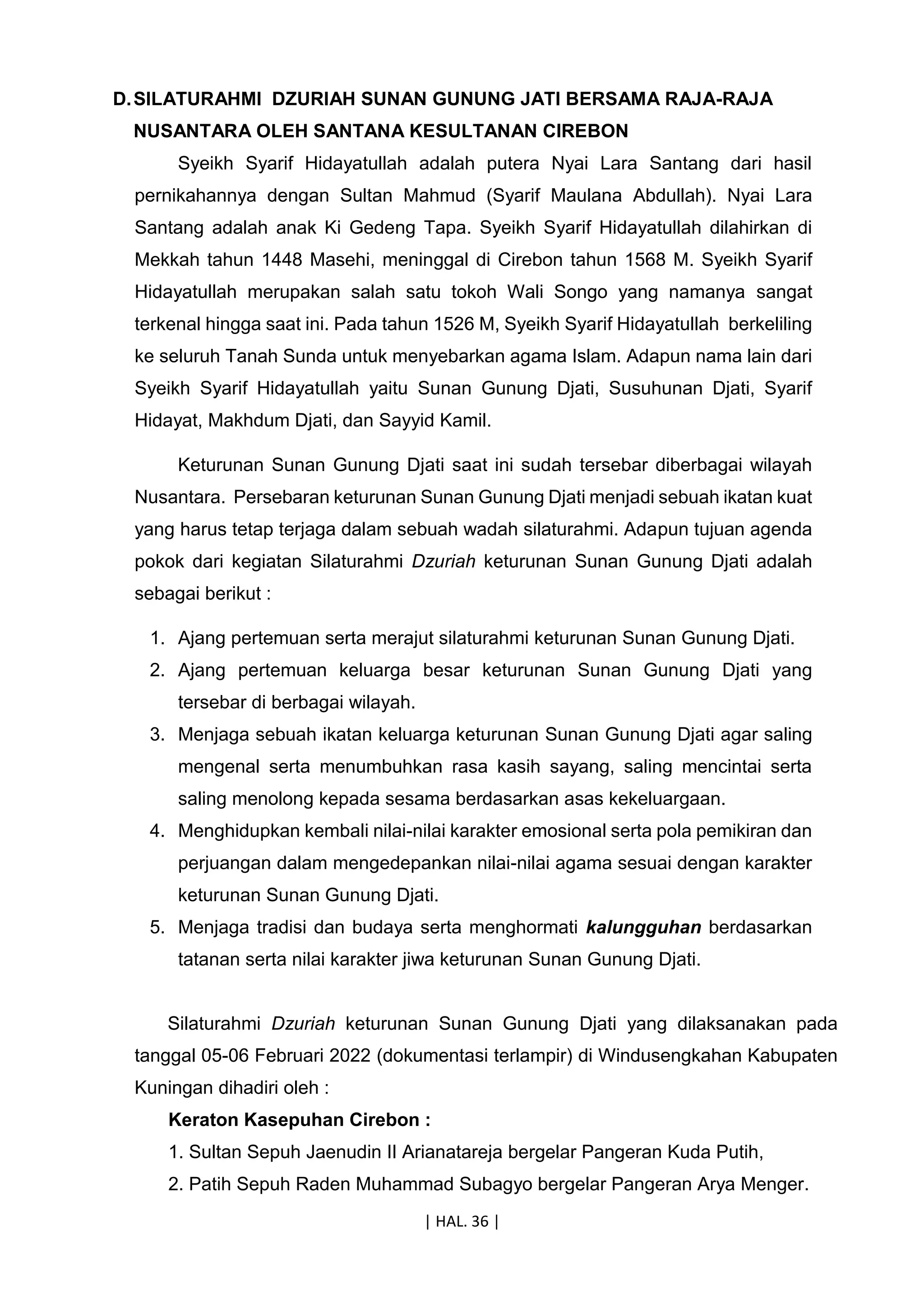BUKU FAKTA SEJARAH :Pangeran Heru Arianataredja (keturunan Sultan Sepuh ...