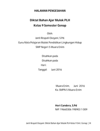 Buku plh 9 genap | PDF