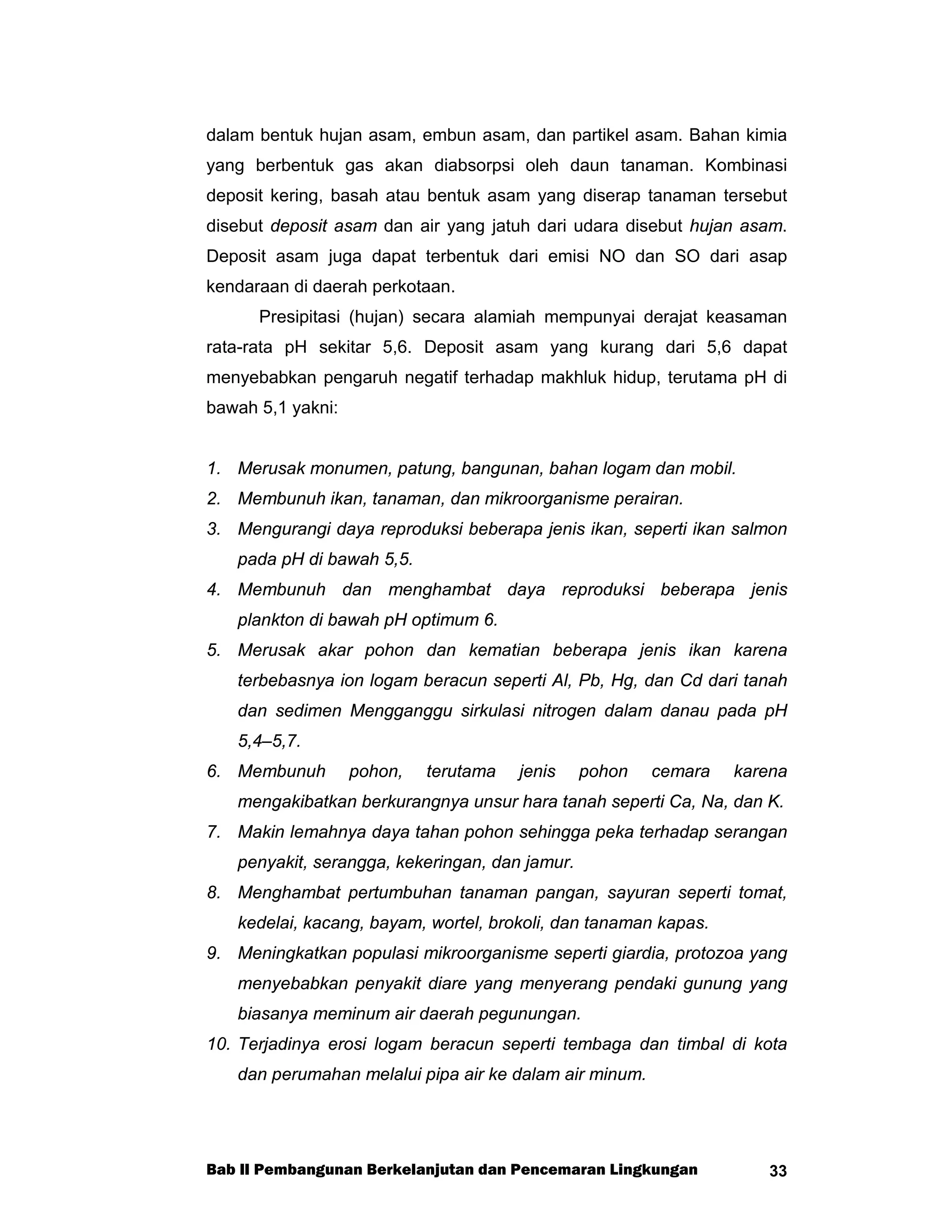 Buku Pendidikan Lingkungan Hidup (PLH) SMA Kelas X | PDF