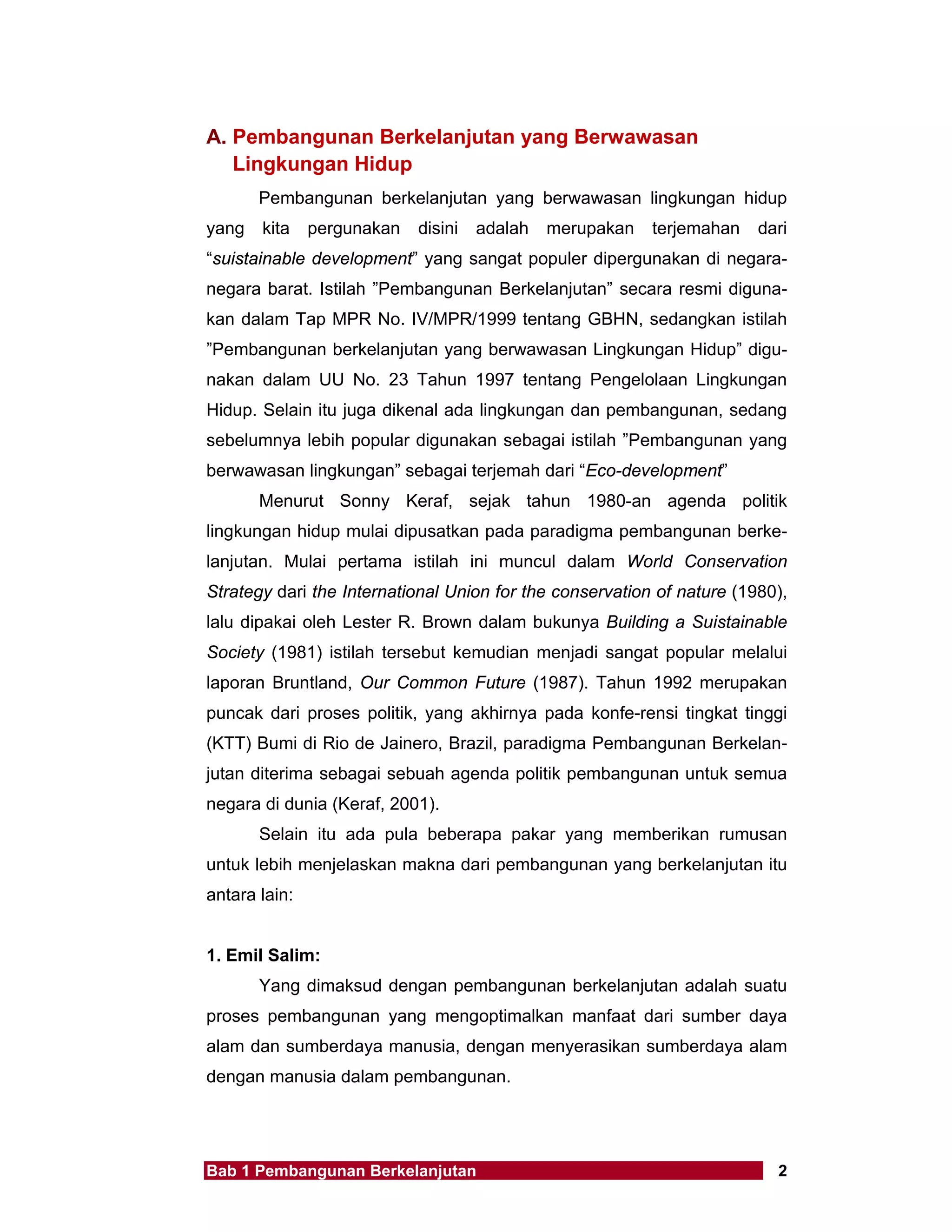 Buku Pendidikan Lingkungan Hidup (PLH) SMA Kelas XII | PDF