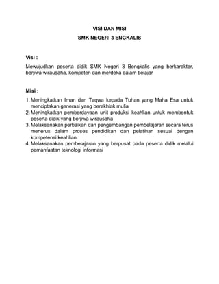 Buku Poin Peserta didik SMK bertujuan memantau perkembanagn peserta ...