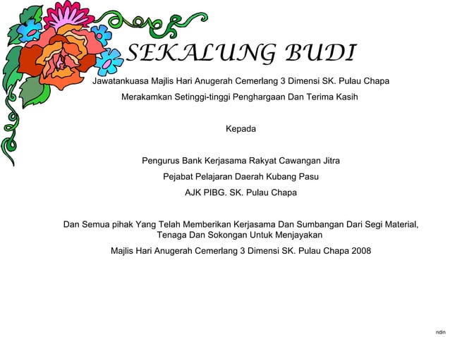 Buku program 3 dimensi | PPT