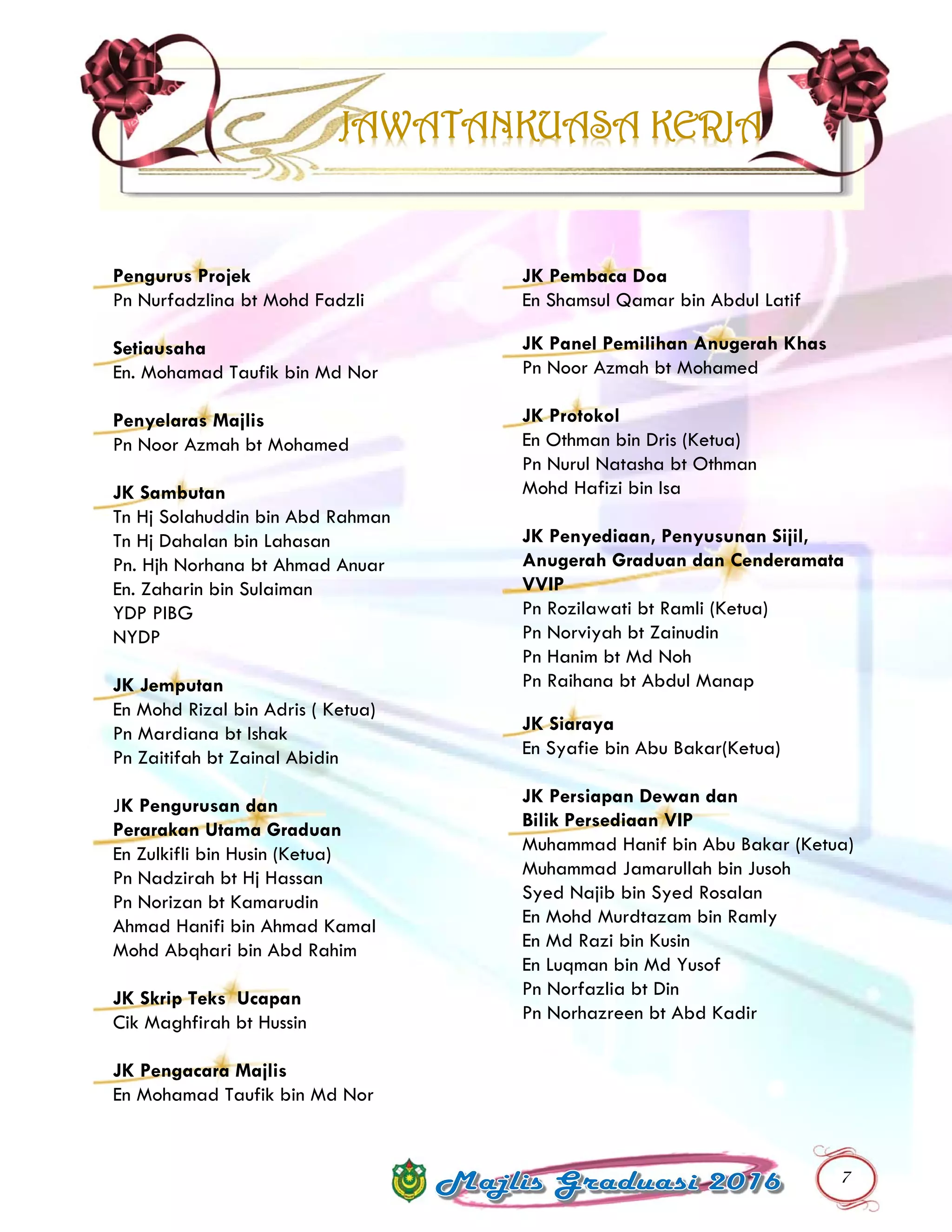 contoh Buku graduasi sekolah | PDF