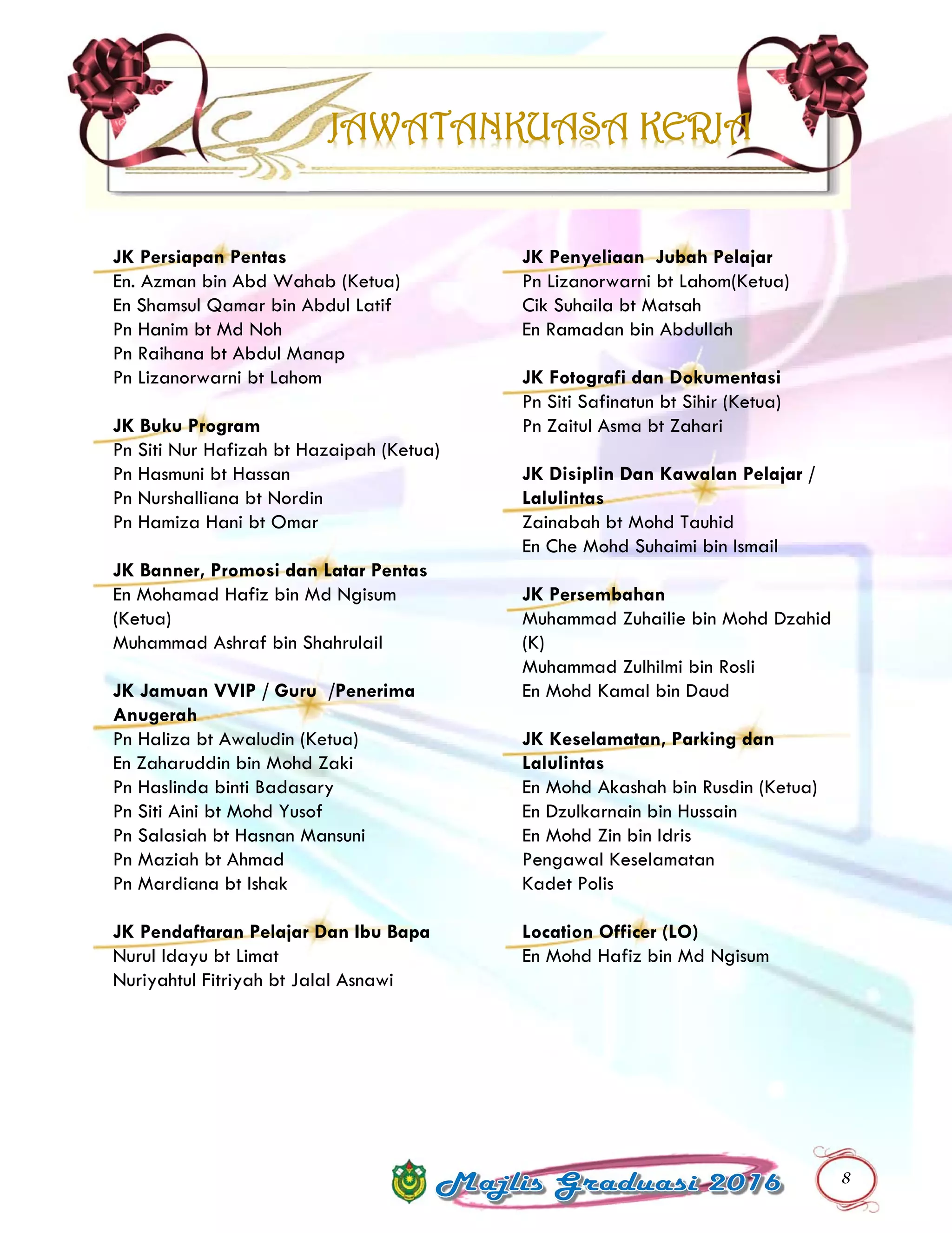 contoh Buku graduasi sekolah | PDF