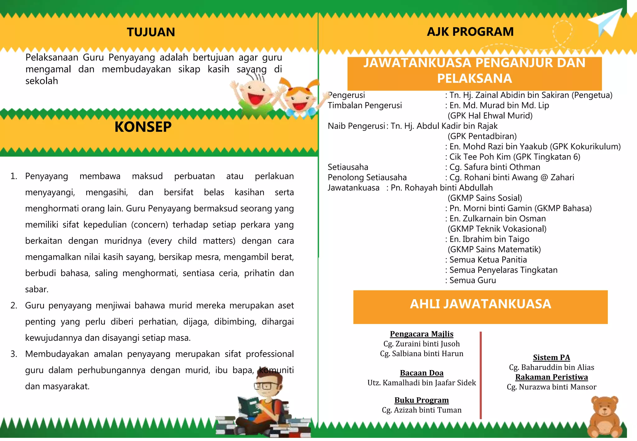 Buku program guru penyang 2018 | PPTX