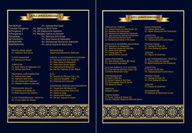 BUKU PROGRAM HAC Songket 2024 atau hari anugerah cemerlang | PPTX