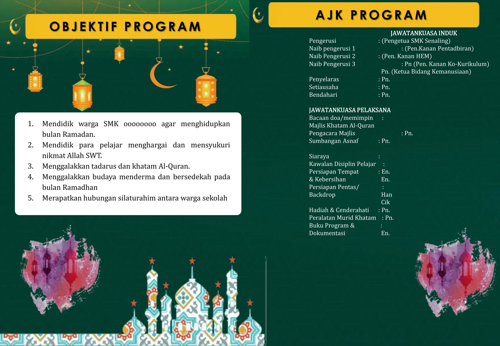 BUKU PROGRAM HARI RAYA AIDILFITRI PERINGKAT SEKOLAH | PPT BUKU PROGRAM HARI RAYA AIDILFITRI PERINGKAT SEKOLAH | PPT
