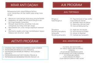 Buku program jom ke sekolah 2020 | PPTX