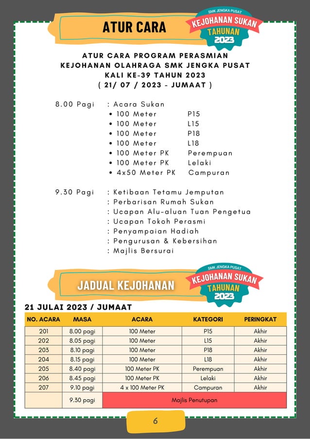 Buku Program Kejohanan Olahraga Tahunan SMKJP Kali Ke-39 2023.pdf