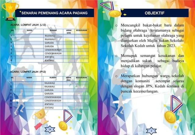 Buku Program KEJOHANAN SUKAN DAN BALAPAN 2023.pptx