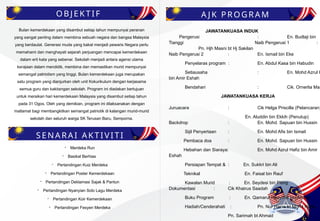 buku program merdeka sempena hari kemerdekaan | PPT