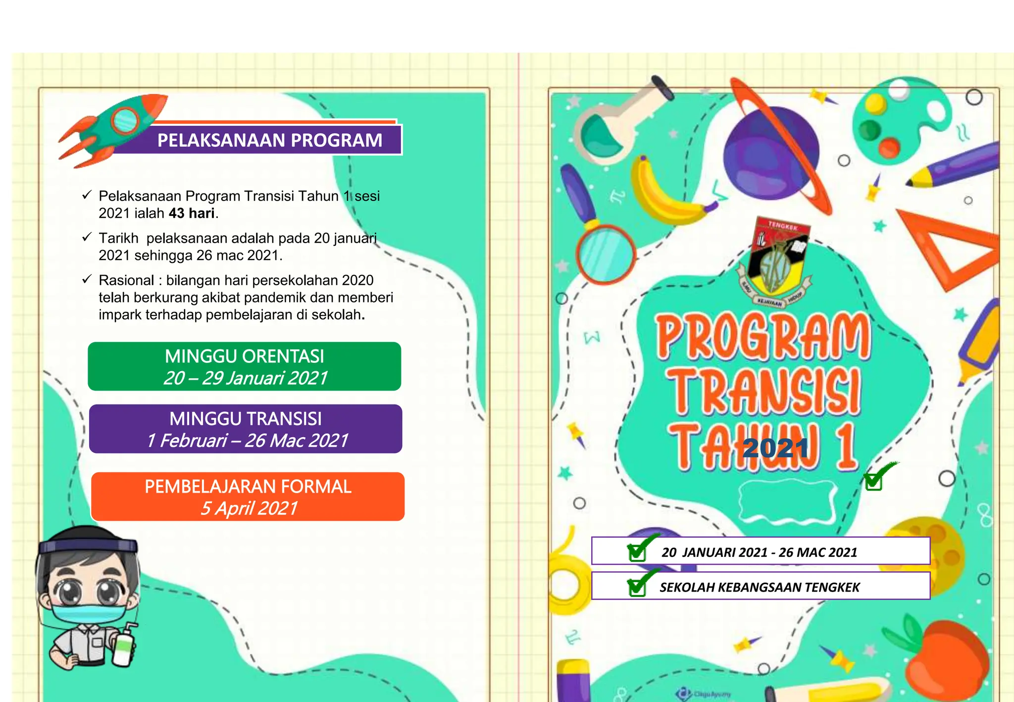 buku program transisi tahun 1 2017 sekolah saya | PPT