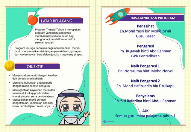 buku program transisi tahun 1 2017 sekolah saya | PPT
