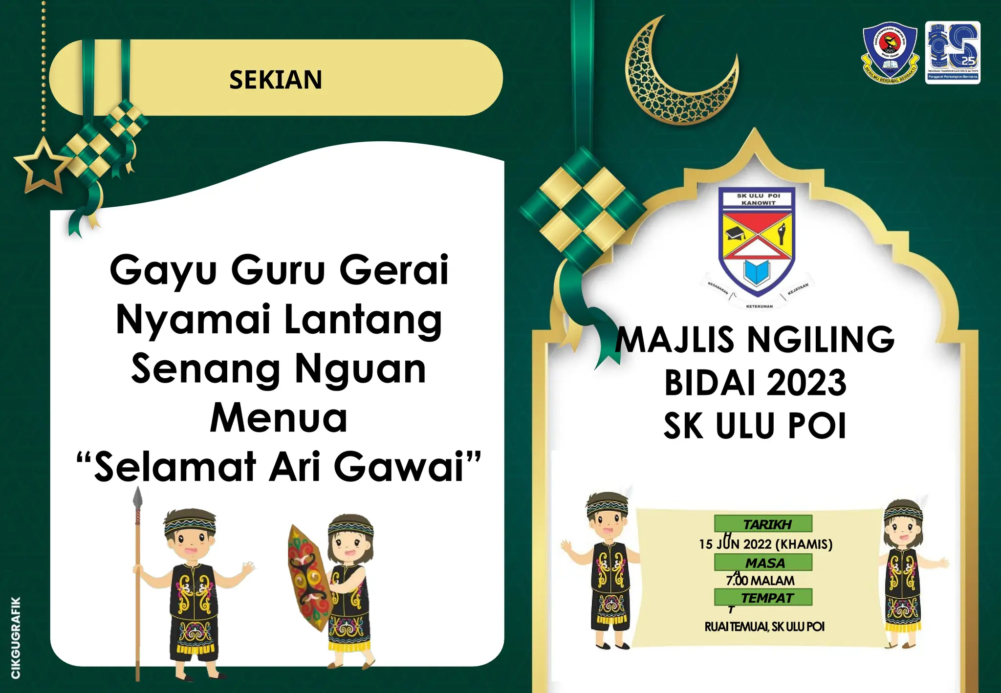 BUKU PROGRAM NGILING BIDAI SEKOLAH 2023 pptx | PPTX
