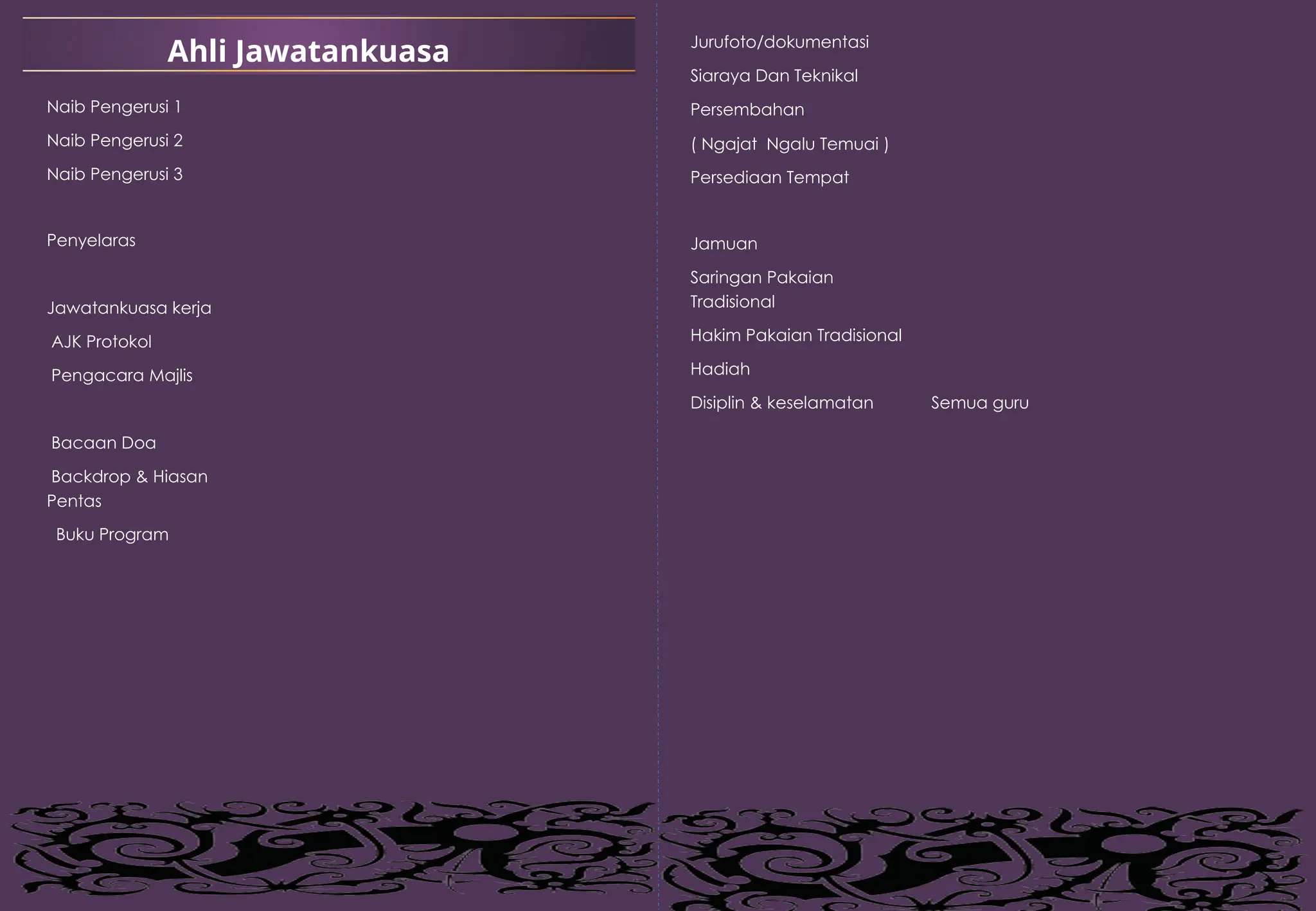 BUKU PROGRAM NGILING BIDAI GAWAI dayak 2024 | PPT