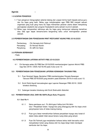 Buku program pibg 2021 latest | PDF