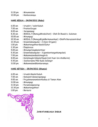 Buku program prostar | DOC