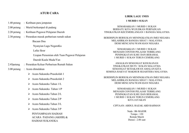 CONTOH BUKU PROGRAM | DOC