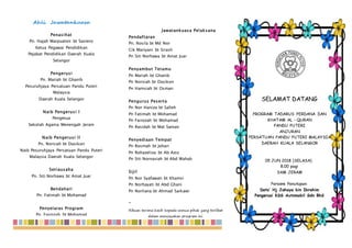 Buku program tadarus pandu puteri 2018 | PPT