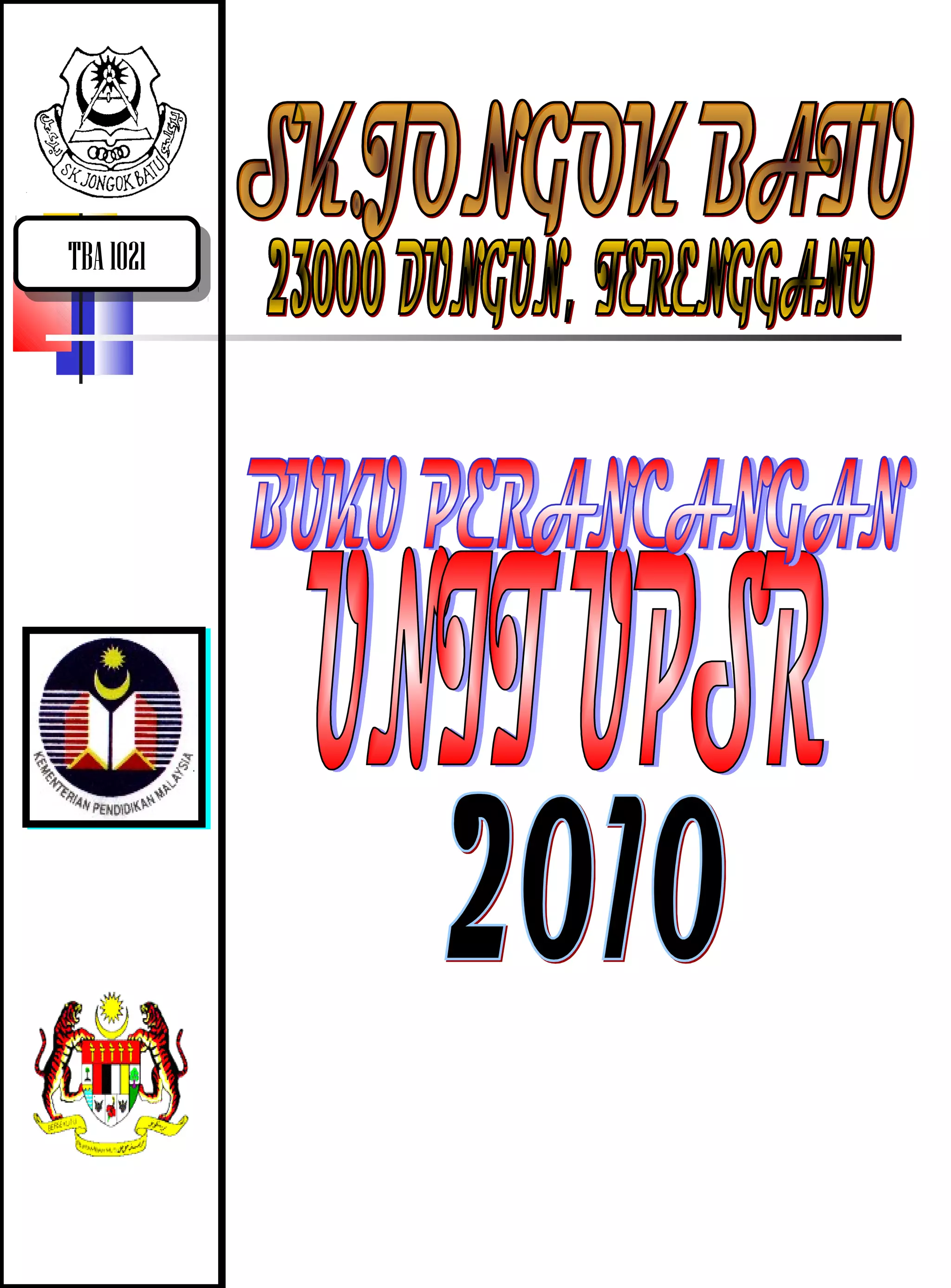 Buku program upsr skjb '10 | PPT