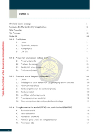 Buku puil keselamatan dan pemasangan instalasi listrik voltase rendah | PDF