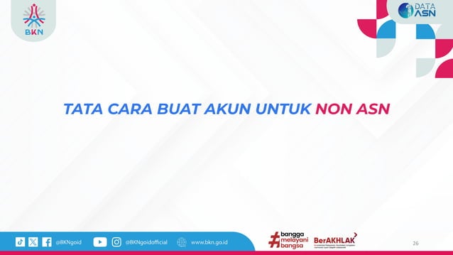BUKU RINGKAS ASN KARIER bagi masyarakat. | PPT
