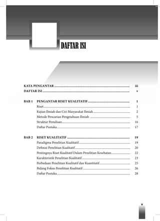 Buku riset kualitatif dalam keperawatan | PDF