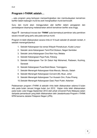 Buku rujukan i think terkini oktober | PDF