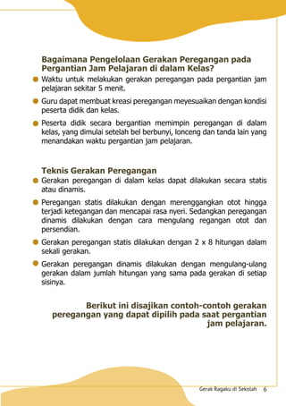 BUKU SAKU GERAK RAGAKU untuk peserta didik smk | PDF