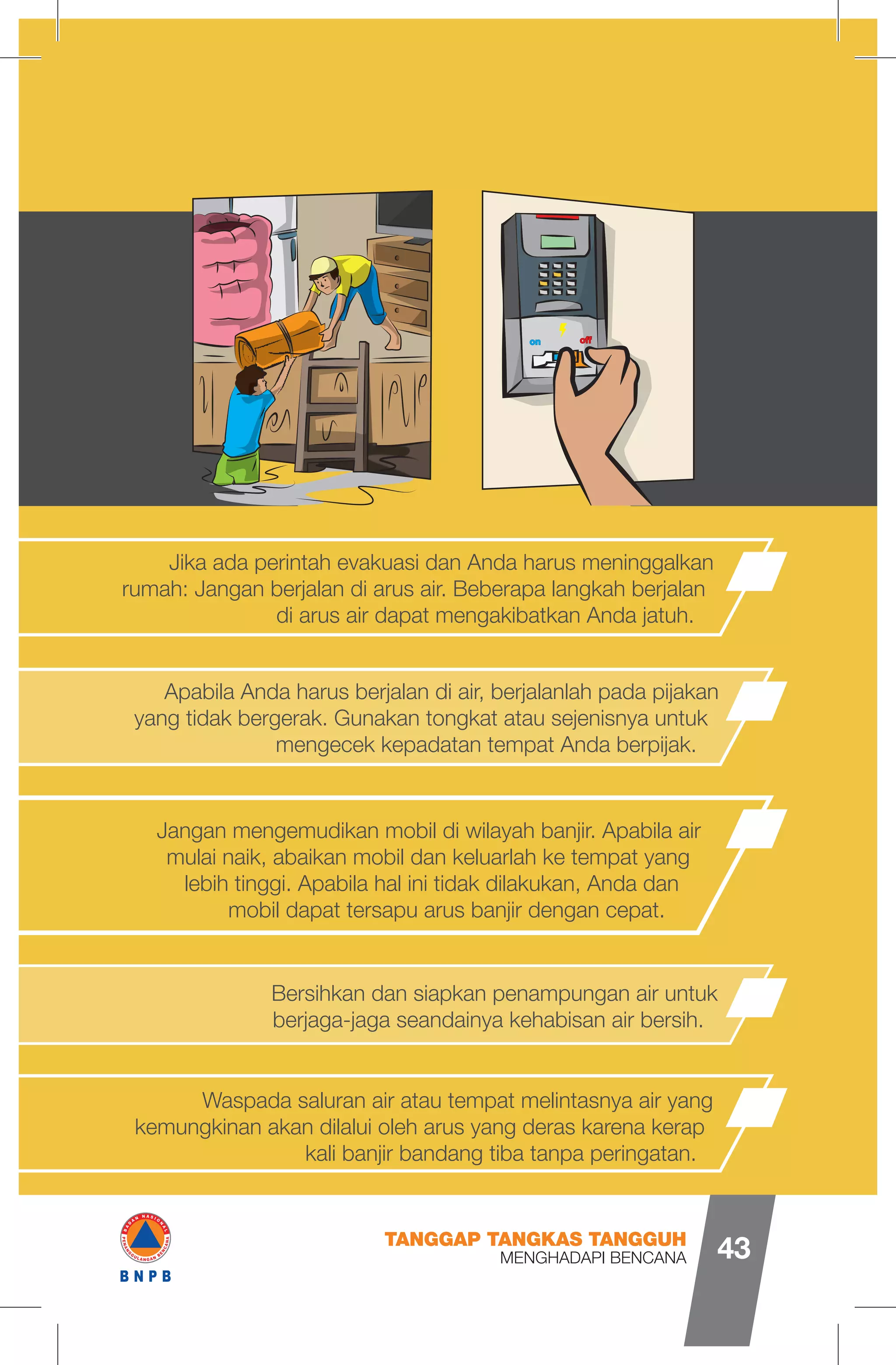 Buku saku menghadapi bencana-bnpb | PDF