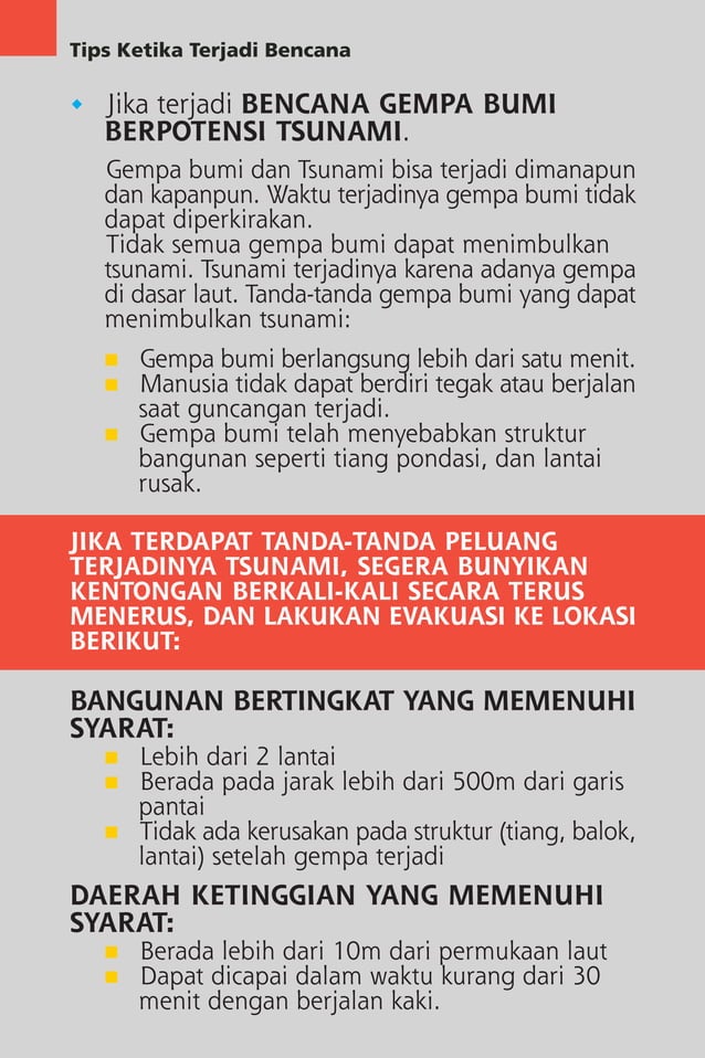Buku Saku Gempa | PDF