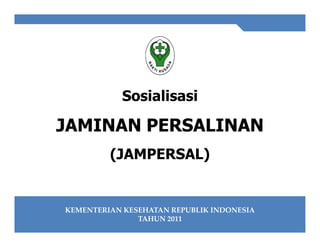Buku saku jampersal | PPT