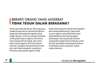 Buku saku Moderasi Beragama kemenag RIg RI | PDF