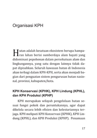 Buku saku pembentukan_kph_fpic_di_tnll | PDF