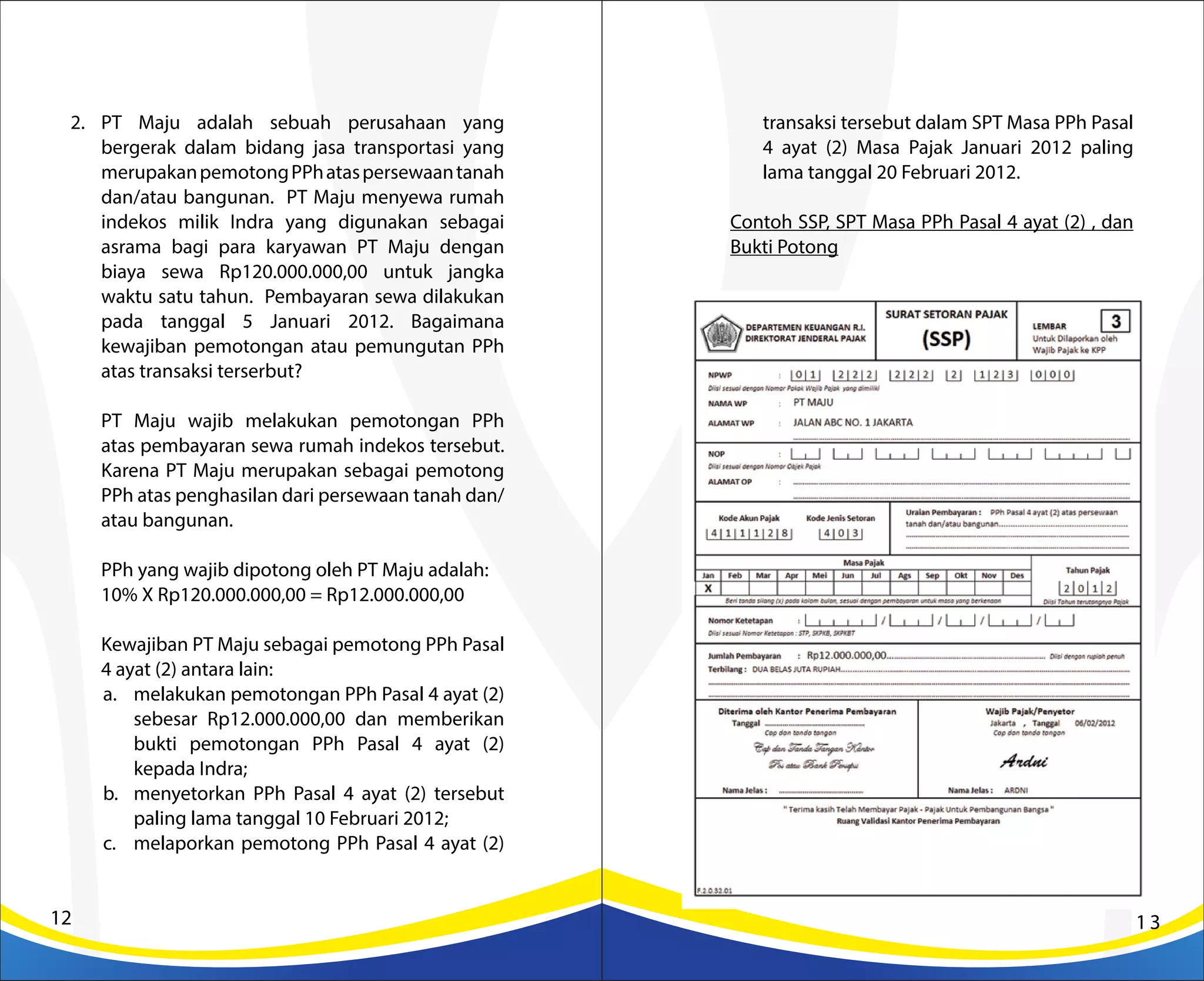 Buku Saku Perpajakan Pemilik Indekos | PPT Buku Saku Perpajakan Pemilik Indekos | PPT