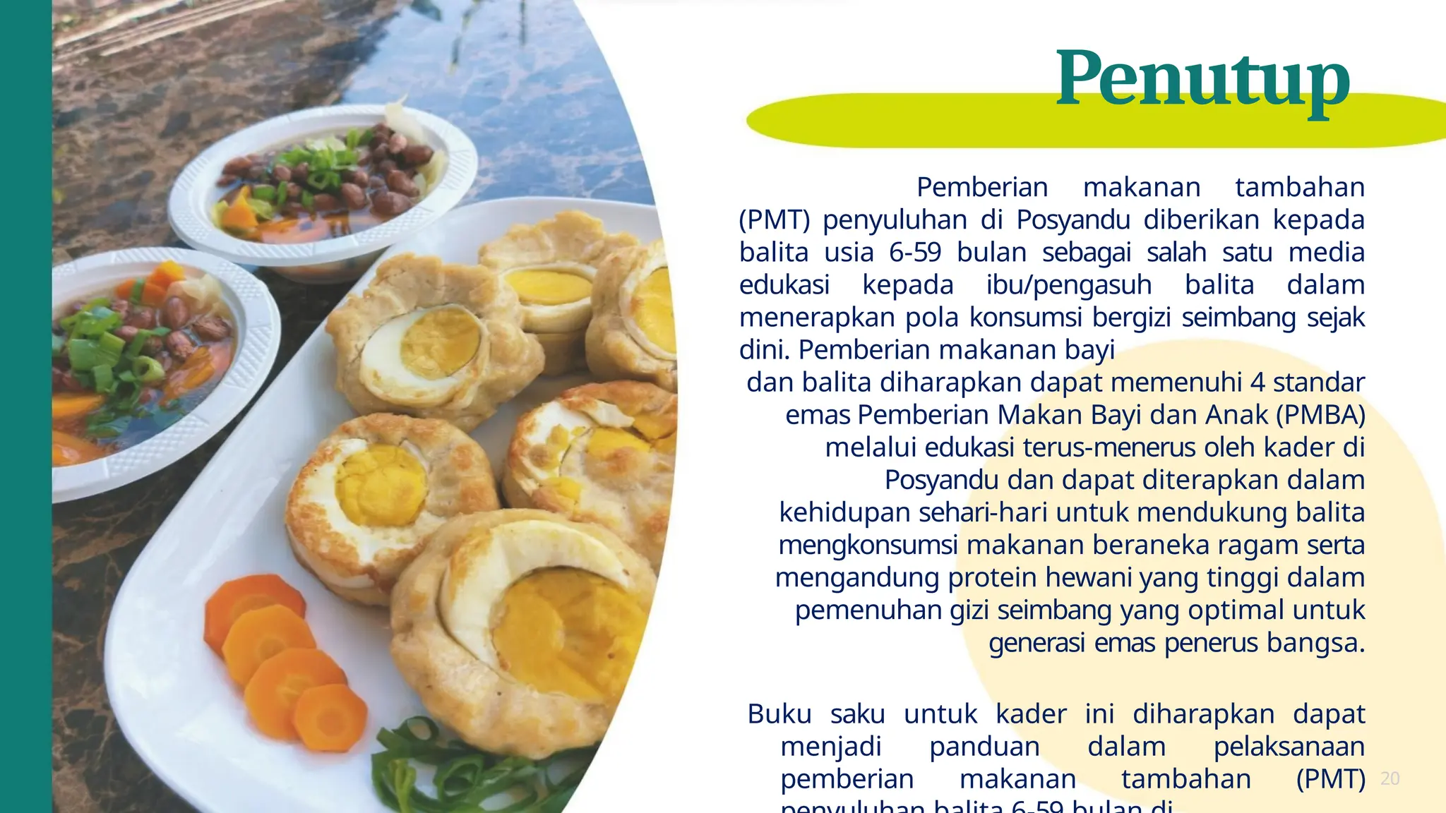 Buku Saku Pemberian Makanan Tambahan Untuk Balita | PPTX