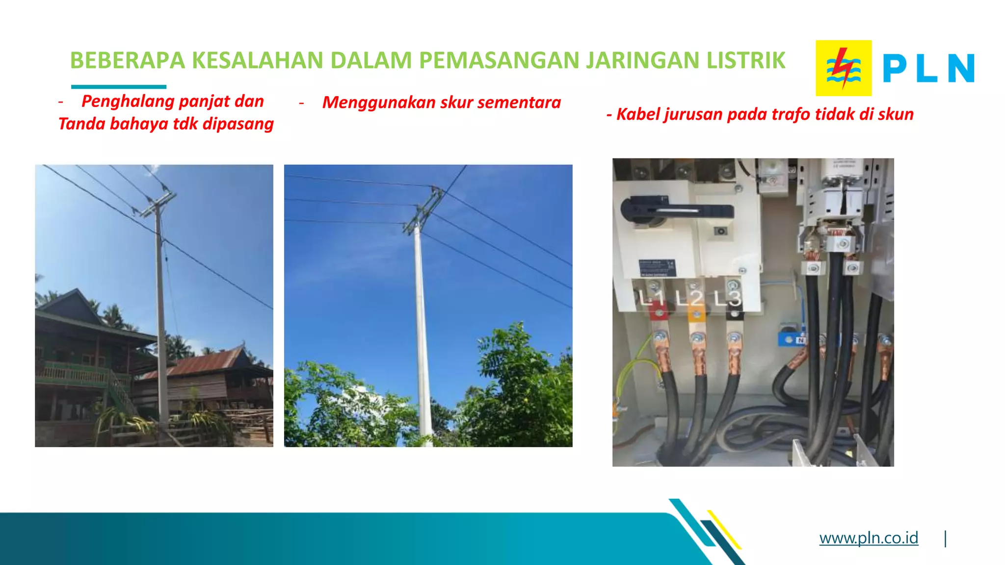 Buku saku standar konstruksi jaringan distribusi | PPTX