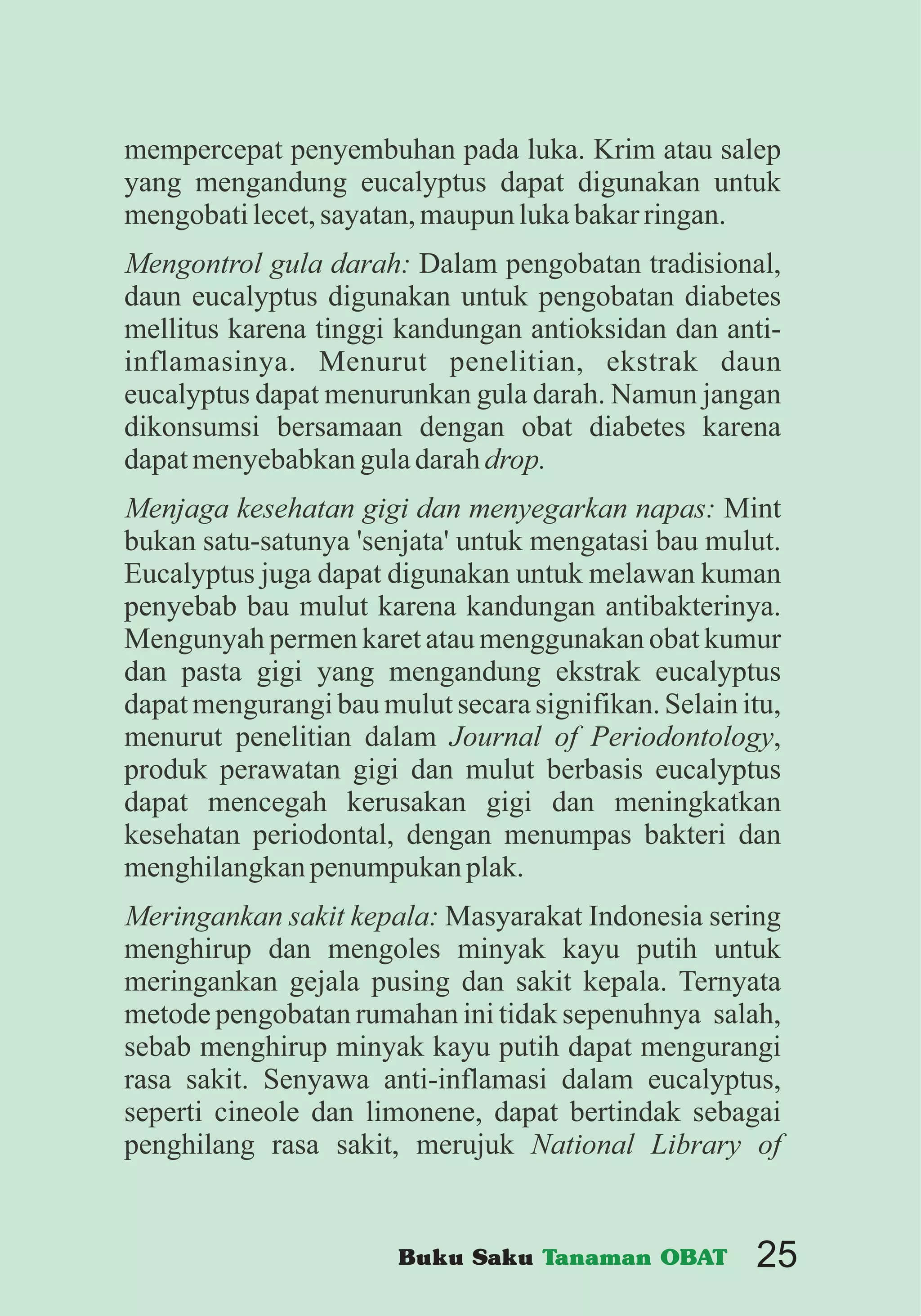 Buku saku tanaman obat (rev red) | PDF