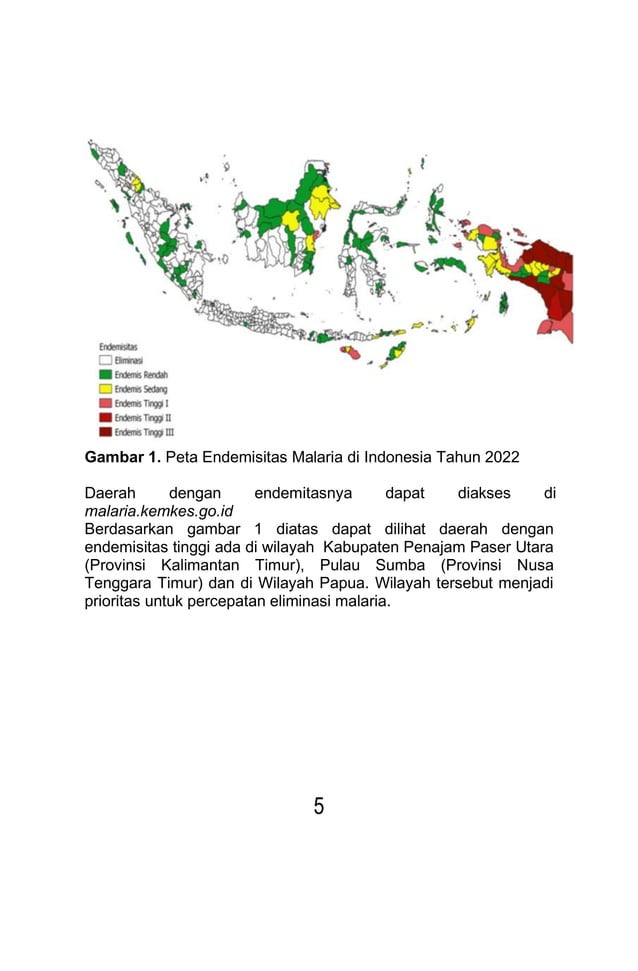Buku Saku Tata Laksana Malaria Kemenkes. | PDF