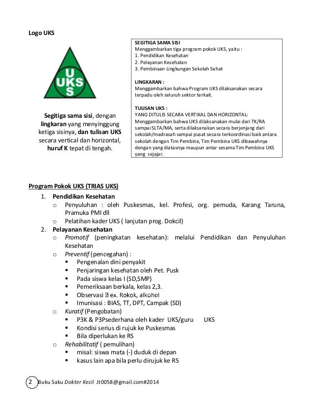 Buku saku uks 2014 | PDF