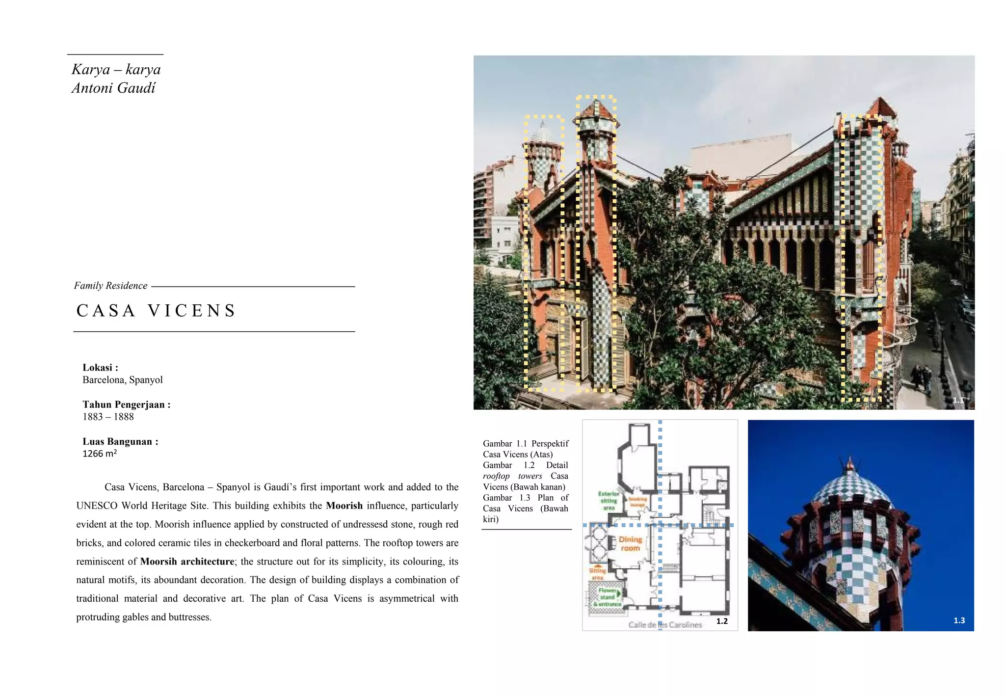 Buku sejarah - Antoni gaudi | PDF