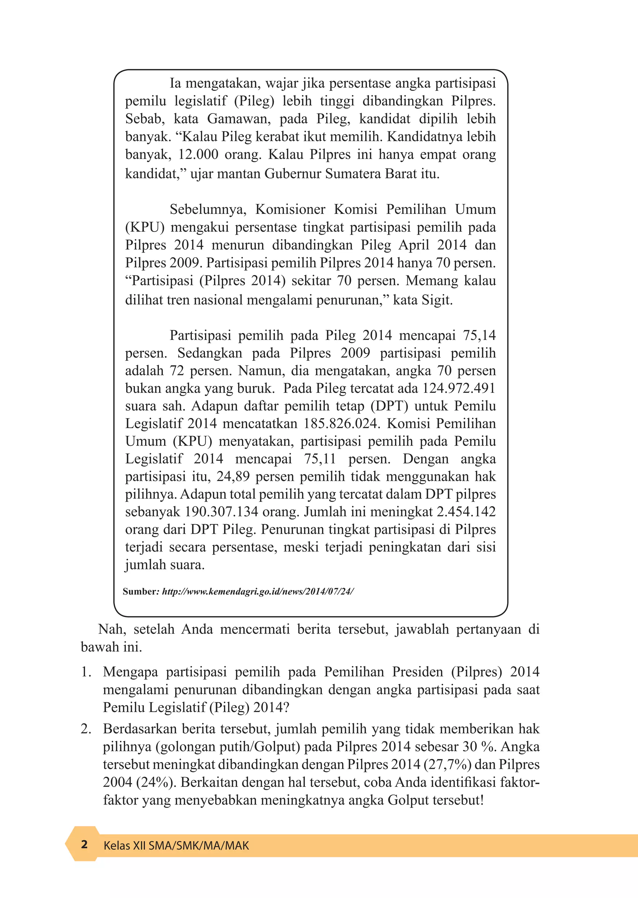 BUKU SISWA PPKn KELAS XII EDISI REVISI 2018 | PDF