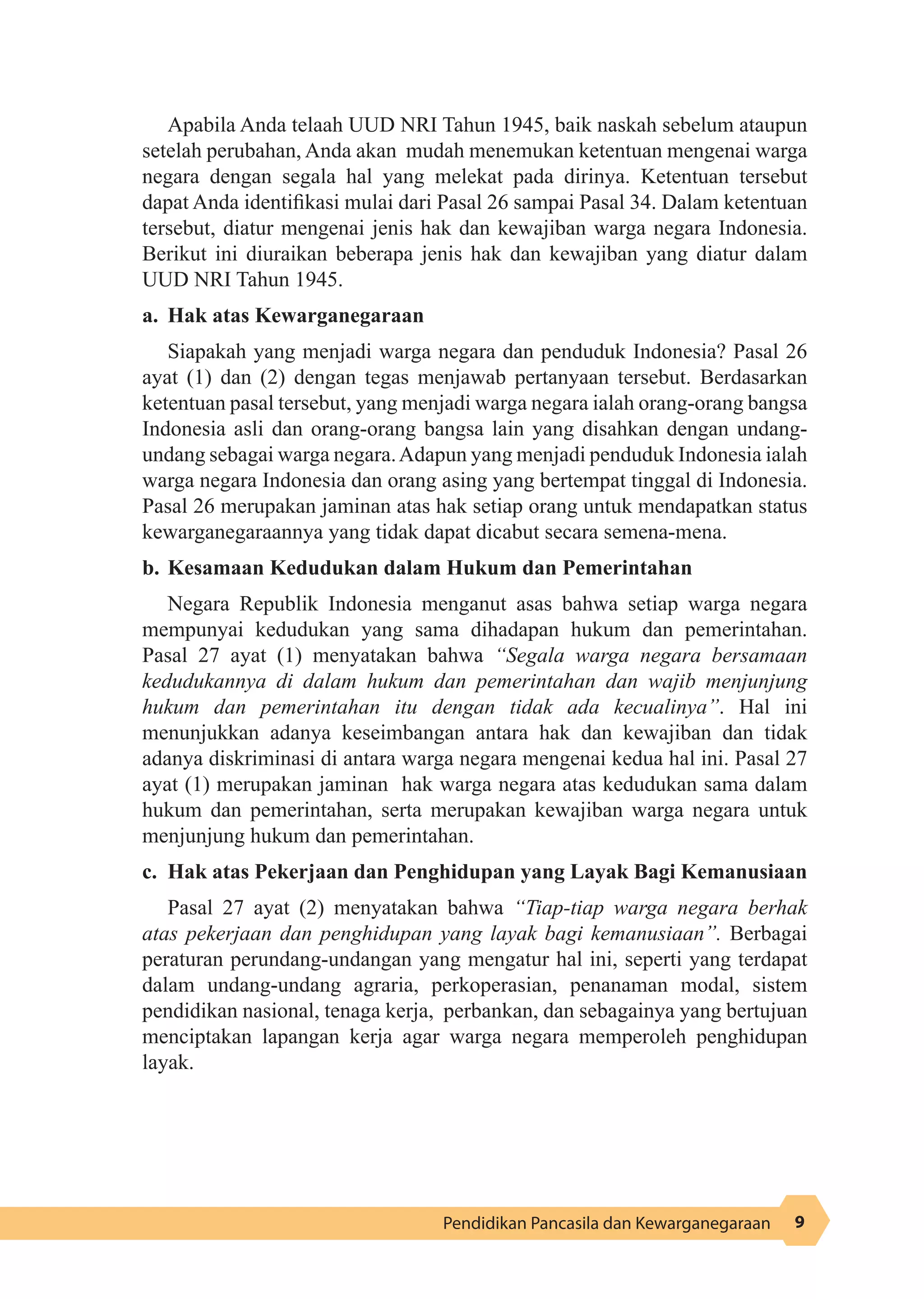 BUKU SISWA PPKn KELAS XII EDISI REVISI 2018 | PDF