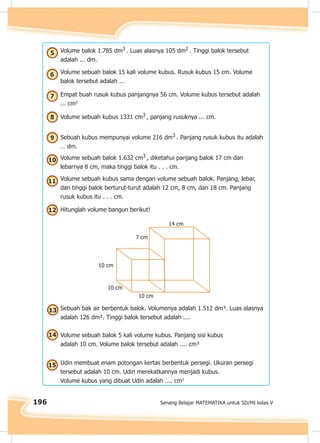 Buku Siswa Matematika Kelas 5 - Senang Belajar Matematika - www ...