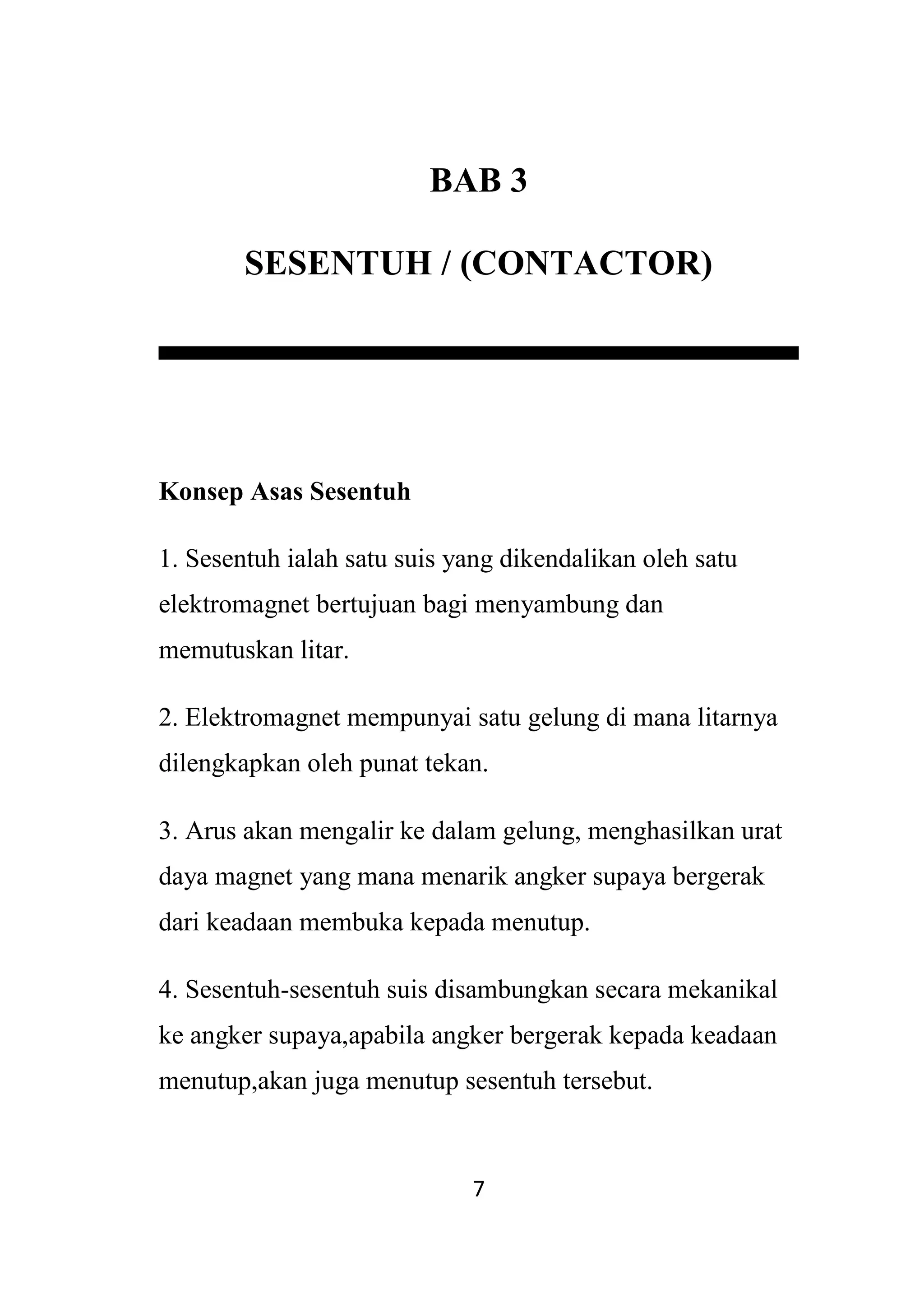 KOMPONEN KAWALAN MOTOR | PDF